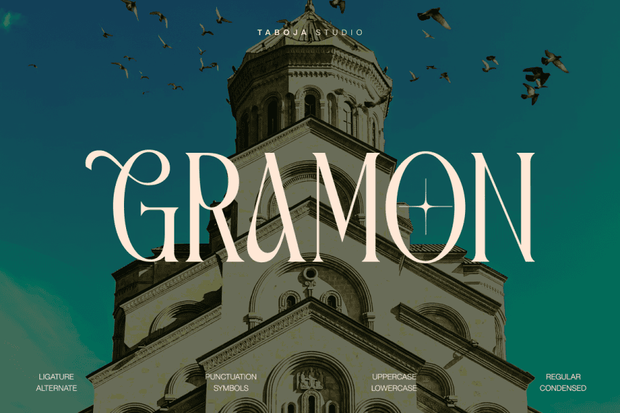 Gramon Mini Edition Font · 1001 Fonts