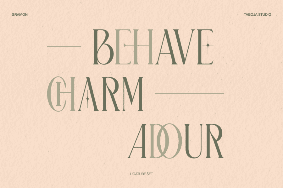 Gramon Mini Edition Font · 1001 Fonts