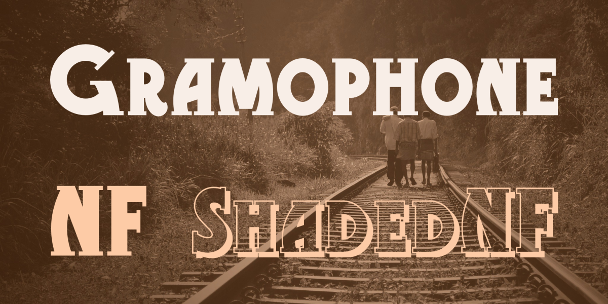 Gramophone Font Family · 1001 Fonts
