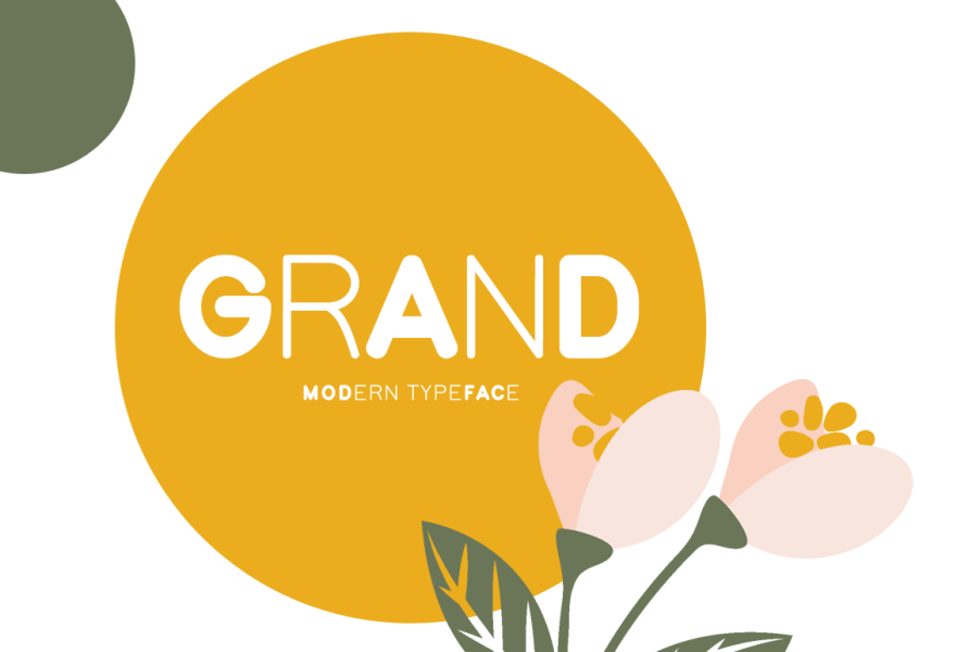 Grand Font · 1001 Fonts