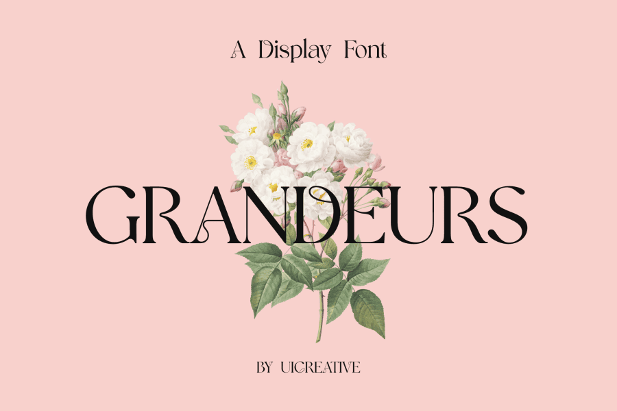 GRANDEURS Font · 1001 Fonts