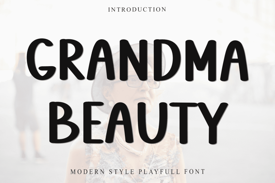 1 Free Beauty, Cute, Grandmother Font · 1001 Fonts
