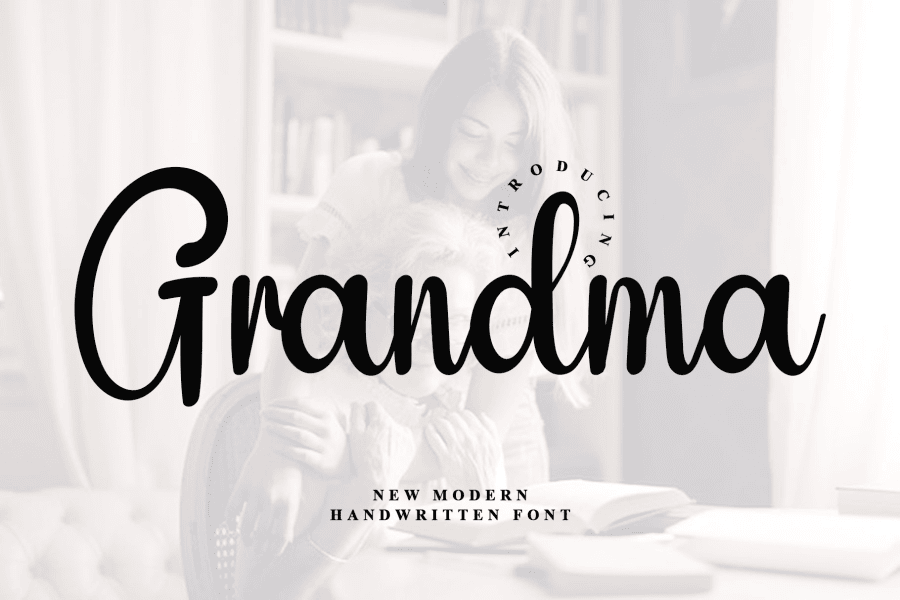 Grandma Font · 1001 Fonts