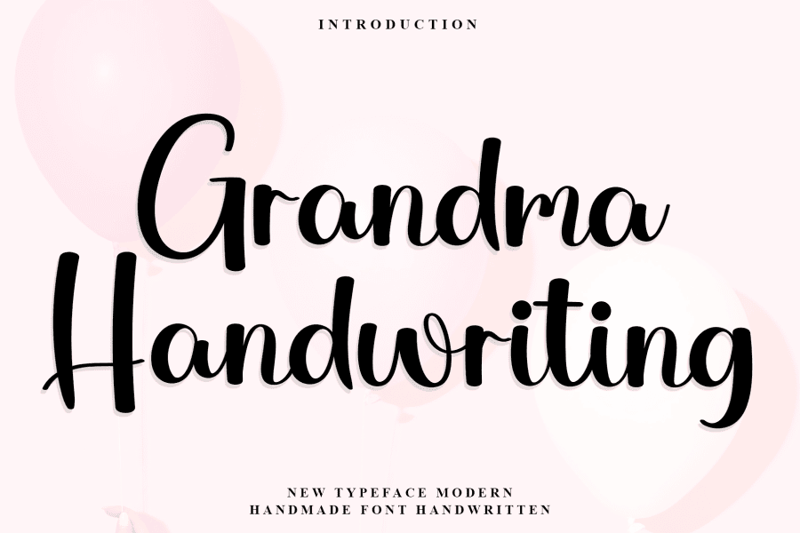 Grandma Handwriting Font · 1001 Fonts