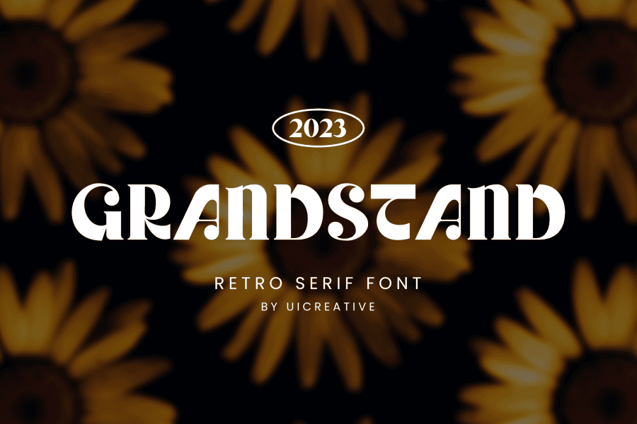 GRANDSTAND Font · 1001 Fonts