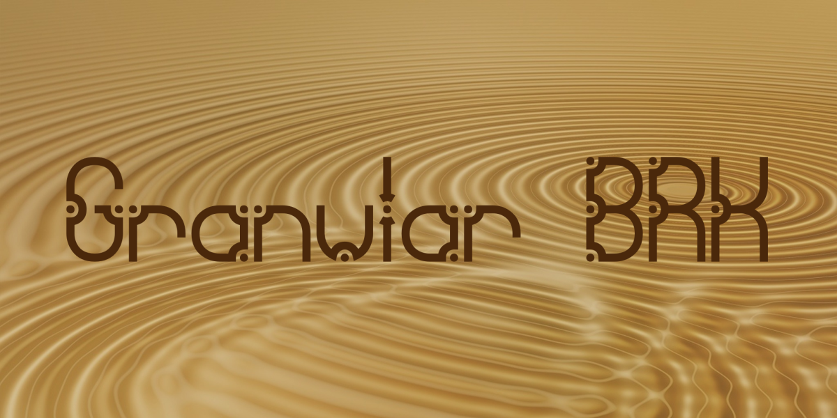 Granular BRK Font · 1001 Fonts