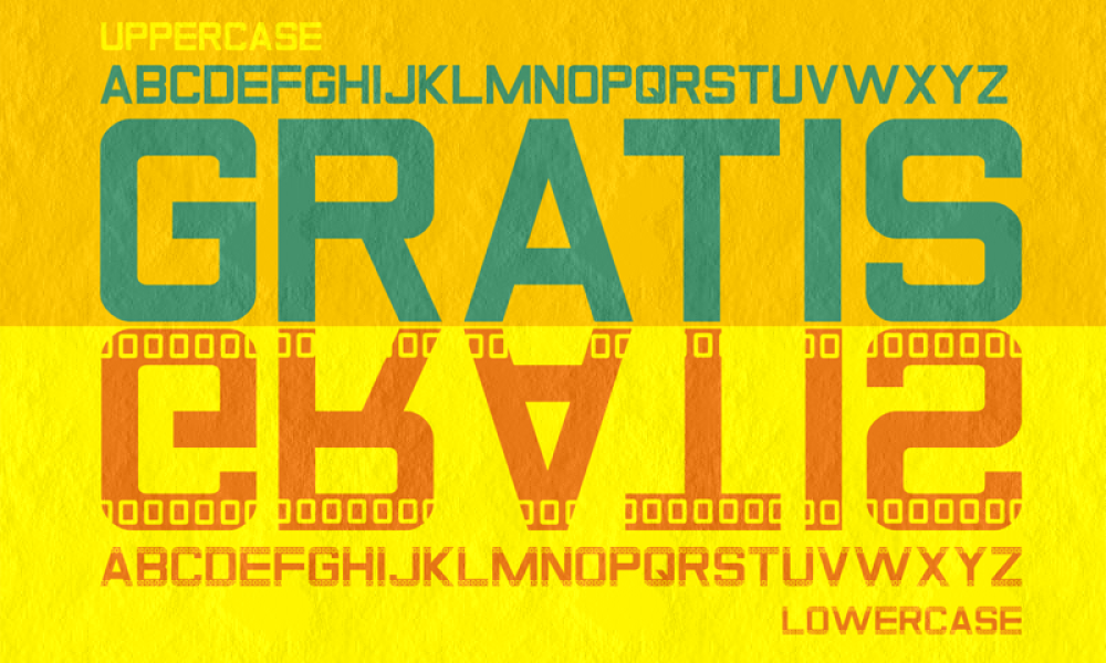 GRATIS Font · 1001 Fonts