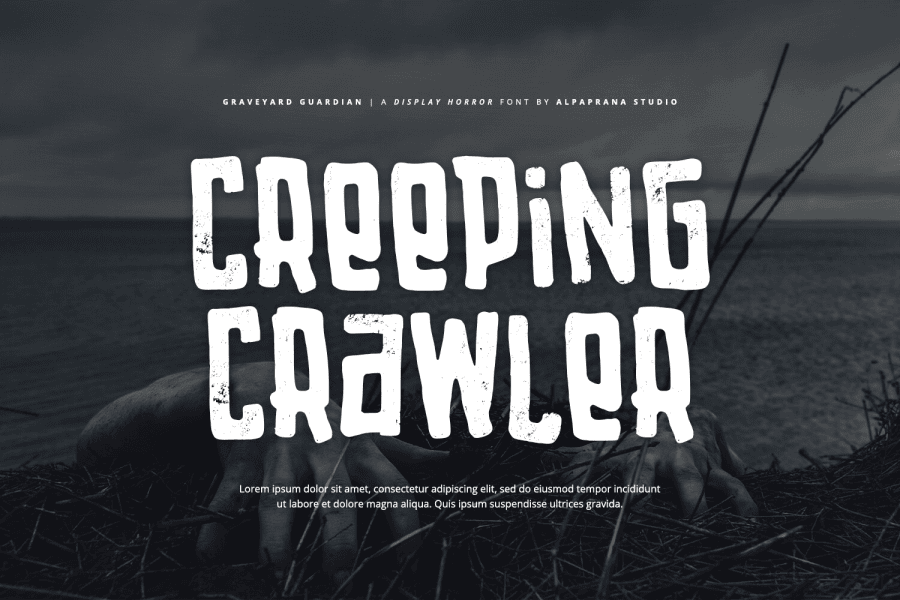 Graveyard Guardian Font · 1001 Fonts