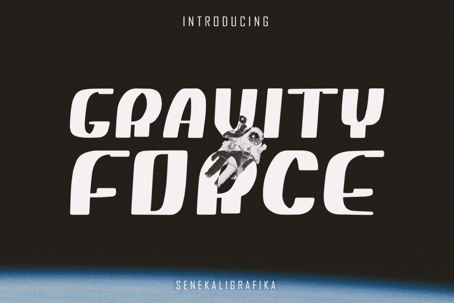 Gravity Force Demo Font · 1001 Fonts