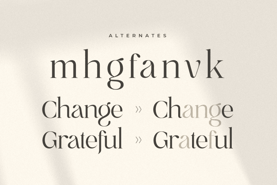 Gray Font · 1001 Fonts