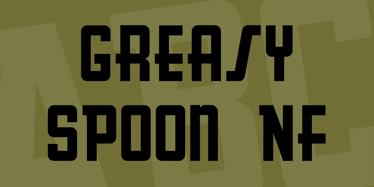 Greasy Spoon NF Font · 1001 Fonts