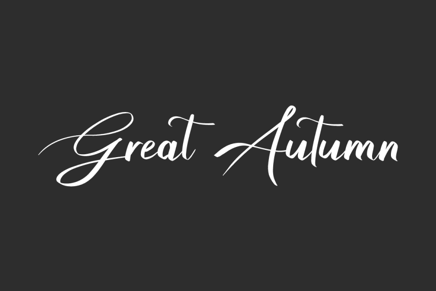Great Autumn Demo Font · 1001 Fonts