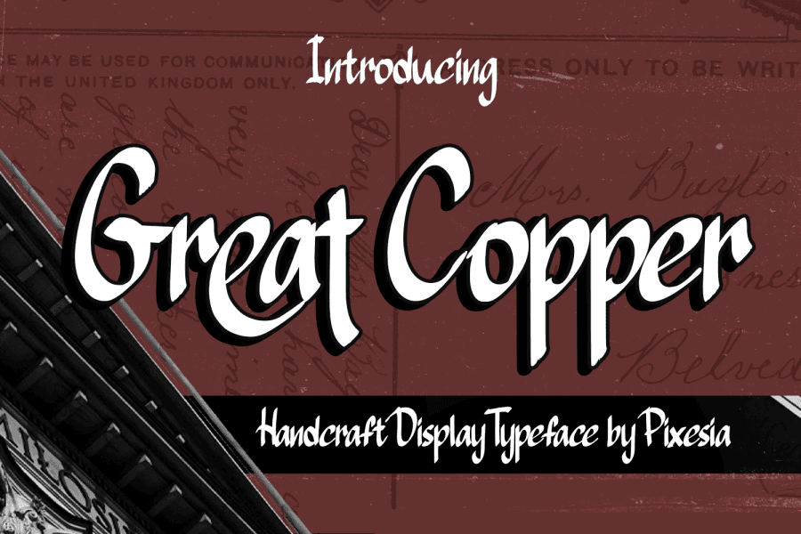 Great Copper Font · 1001 Fonts