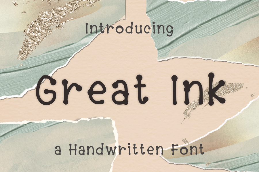 Great Ink Font · 1001 Fonts