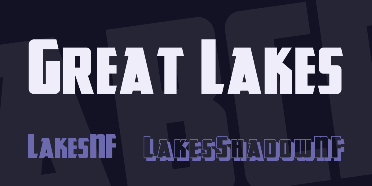 Great Lakes Font Family · 1001 Fonts