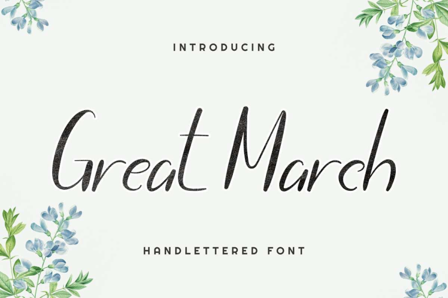 Great March Demo Font · 1001 Fonts