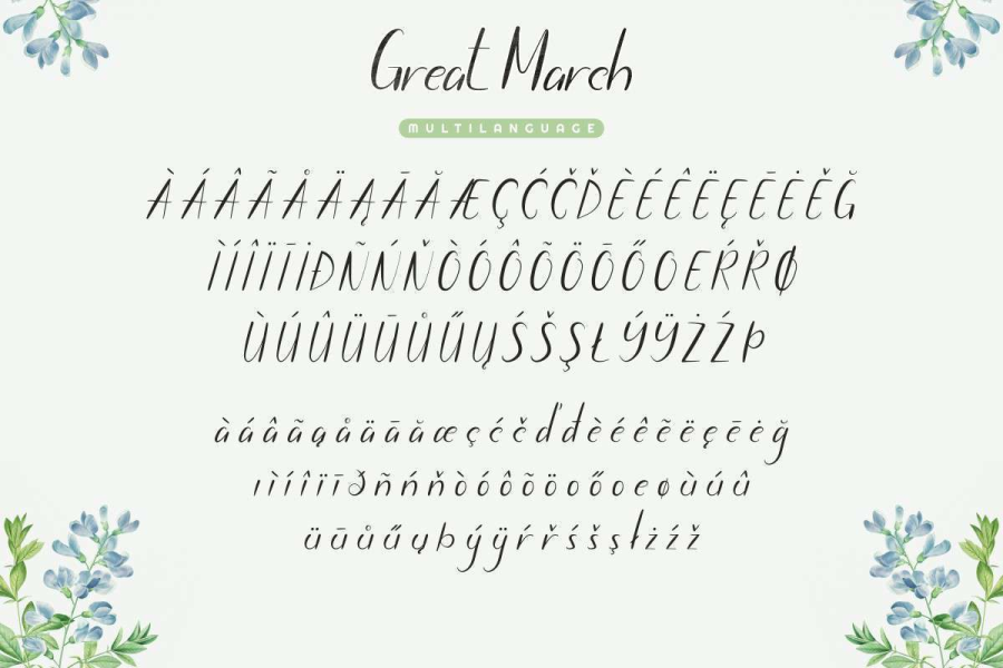 Great March Demo Font · 1001 Fonts