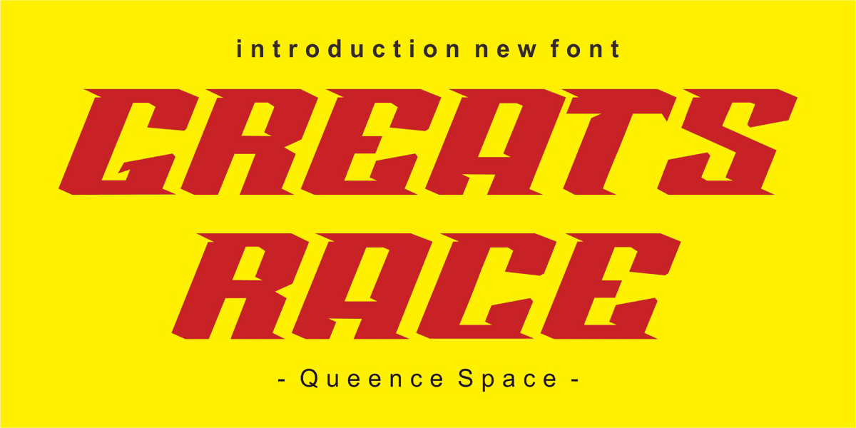 Greats Racing Font · 1001 Fonts