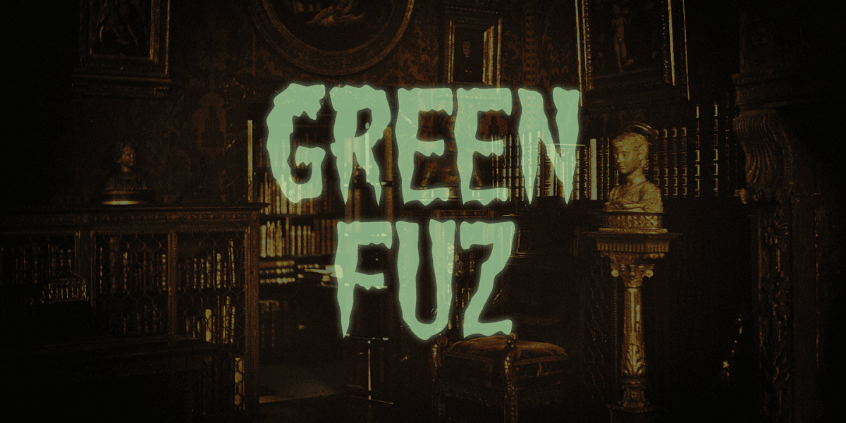 Green Fuz Font · 1001 Fonts