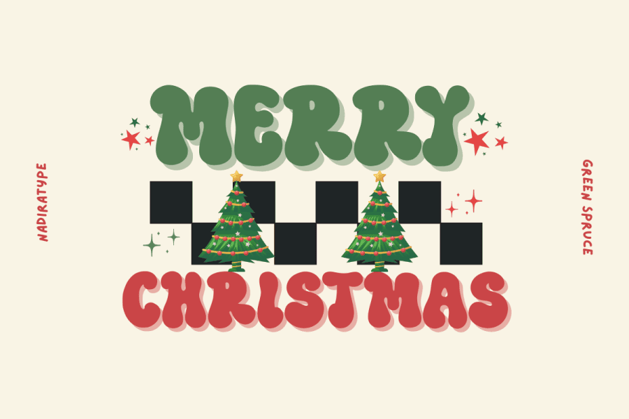 Green Spruce Font · 1001 Fonts