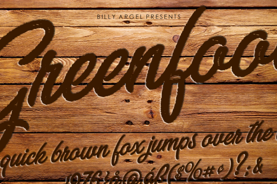 GREENFOOD PERSONAL USE Font · 1001 Fonts