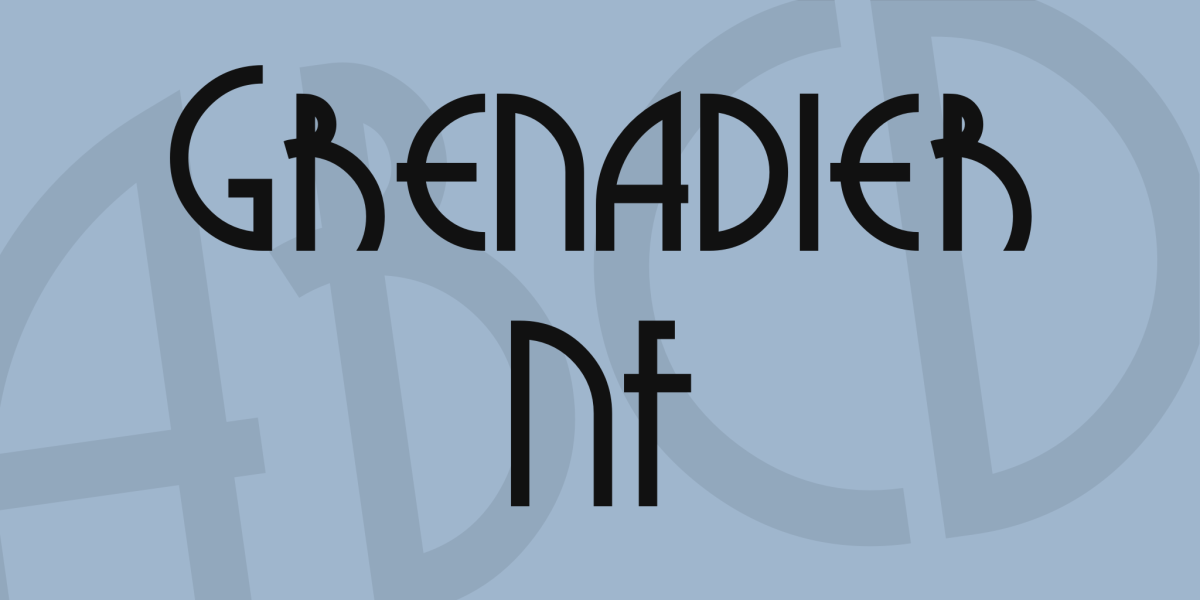 Grenadier NF Font · 1001 Fonts