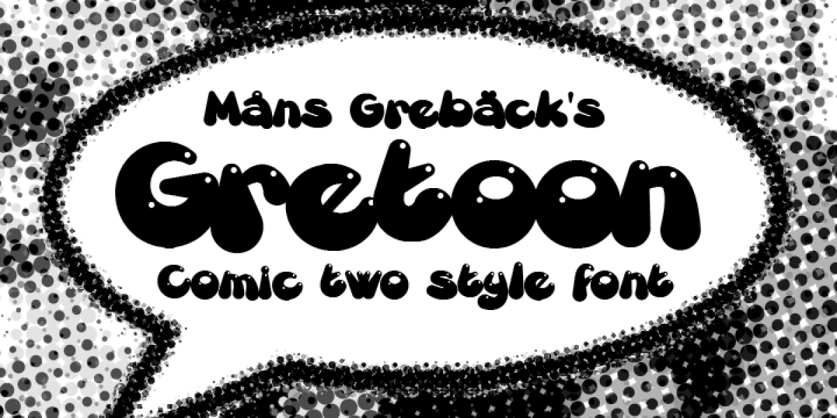 Gretoon Font Family · 1001 Fonts
