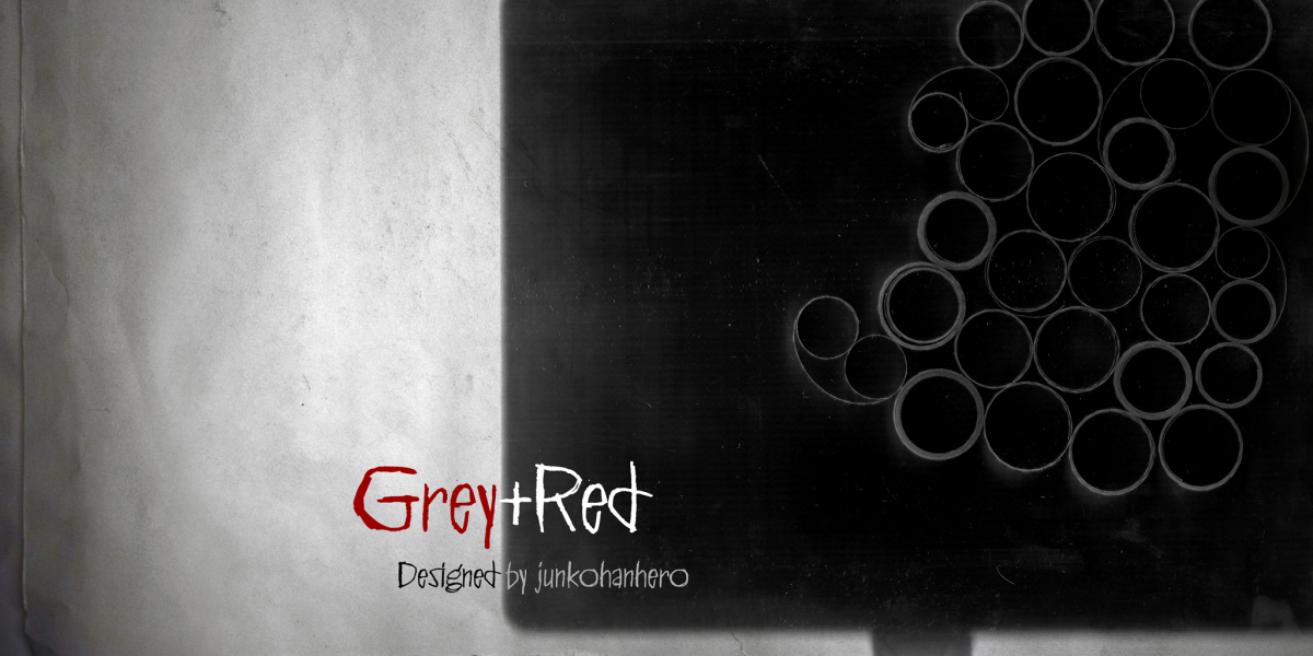 Grey+Red Font · 1001 Fonts