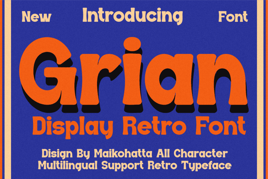 Grian Font · 1001 Fonts