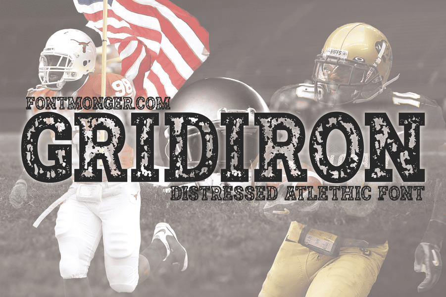 Gridiron Font · 1001 Fonts