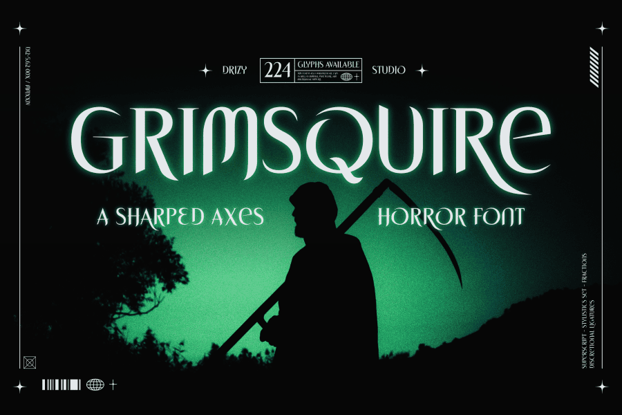 Grimsquire Demo Font · 1001 Fonts