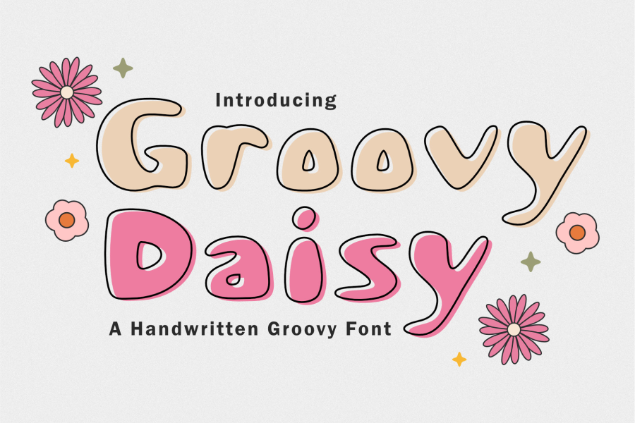 Groovy Daisy Font · 1001 Fonts