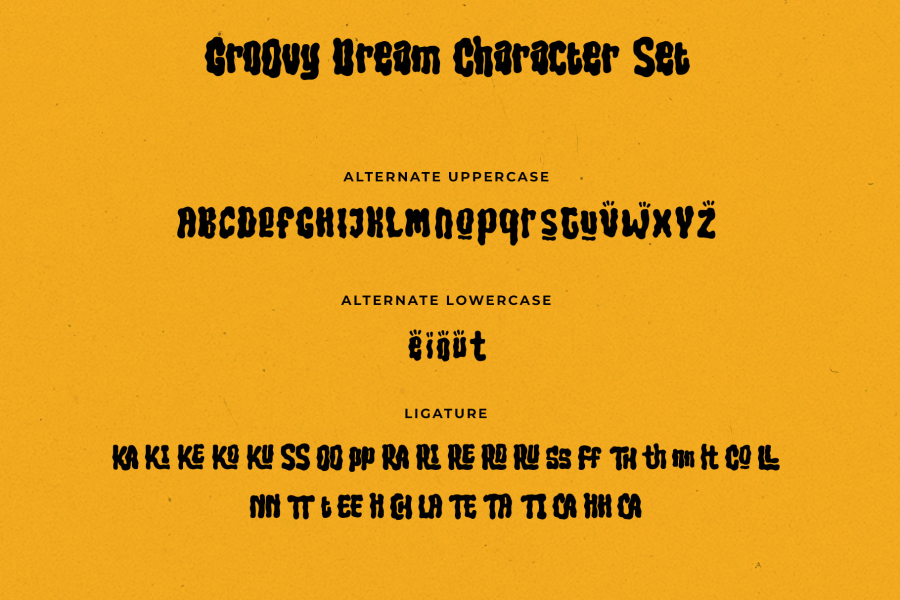 Groovy Dream Font · 1001 Fonts