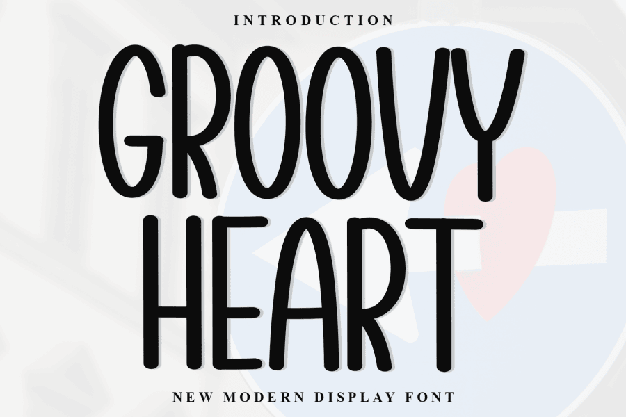 Groovy Heart Font · 1001 Fonts