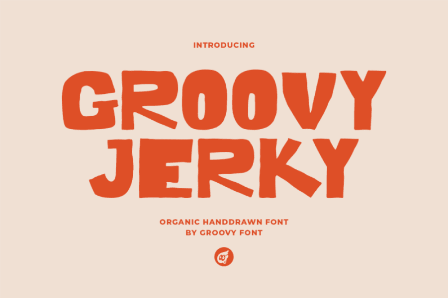 Groovy Jerky Font · 1001 Fonts