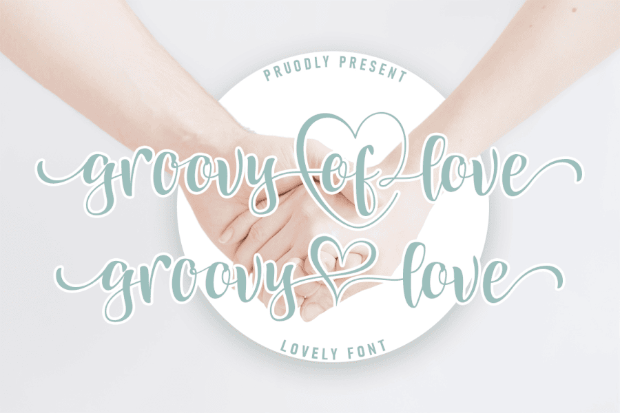 Groovy of love Font · 1001 Fonts