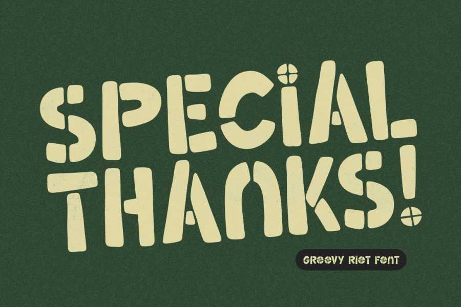 Groovy Riot Font · 1001 Fonts