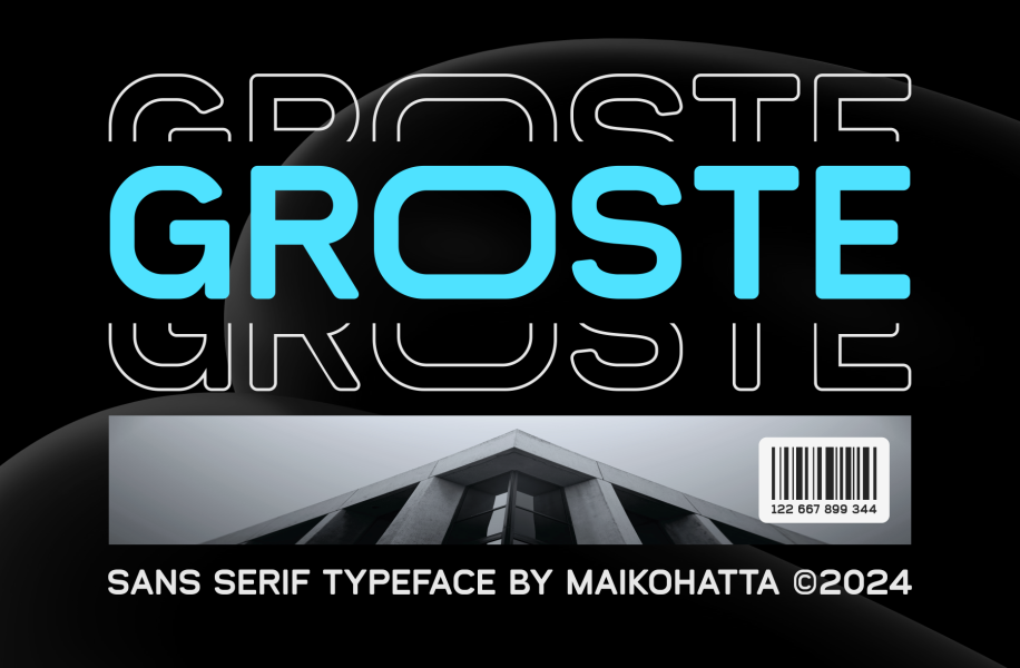 GROSTE Font · 1001 Fonts
