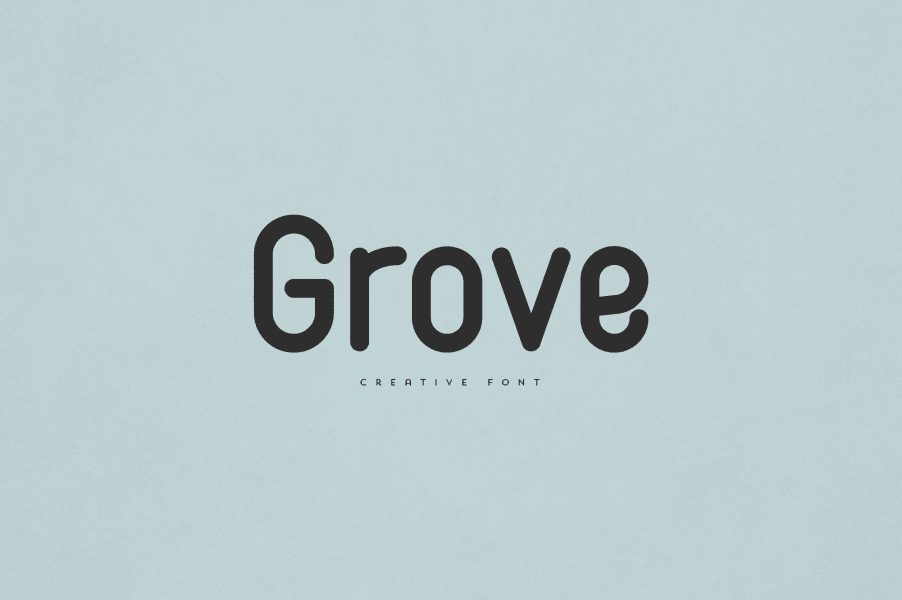 Grove Font · 1001 Fonts