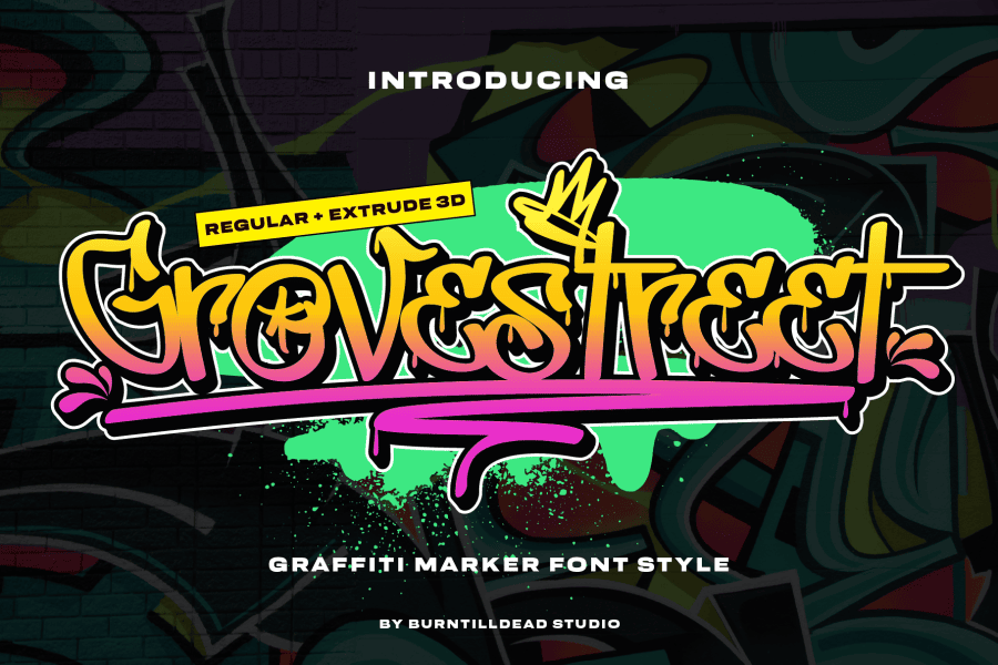 Grovestreet Font Family · 1001 Fonts
