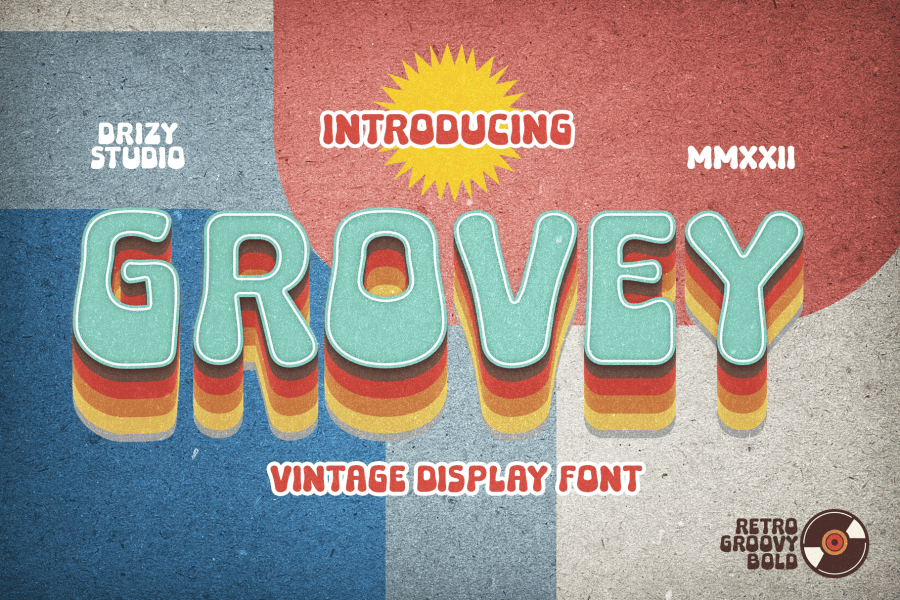 Grovey Font · 1001 Fonts