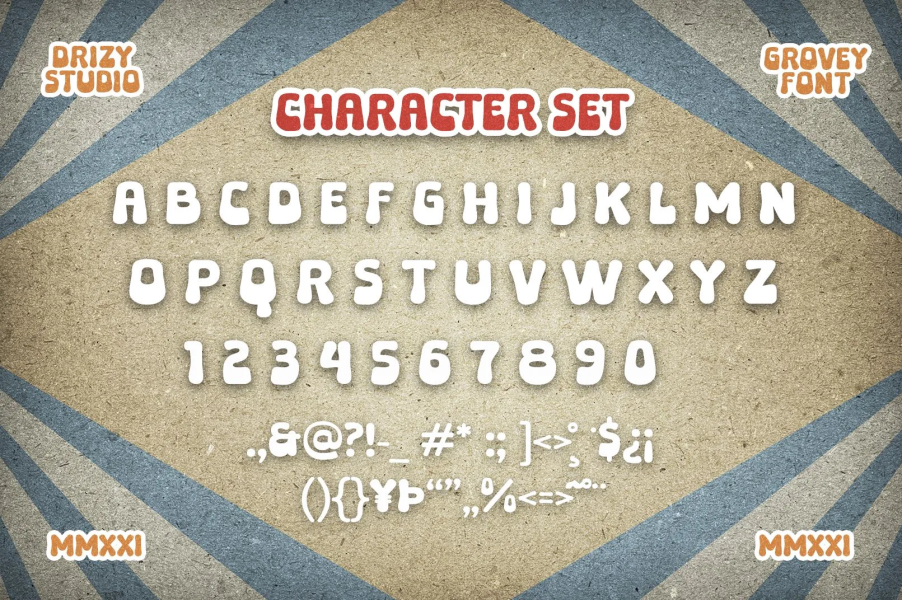 Grovey Font · 1001 Fonts