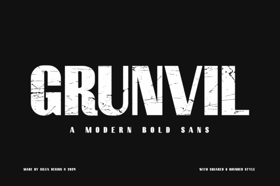 Grunvil Font · 1001 Fonts