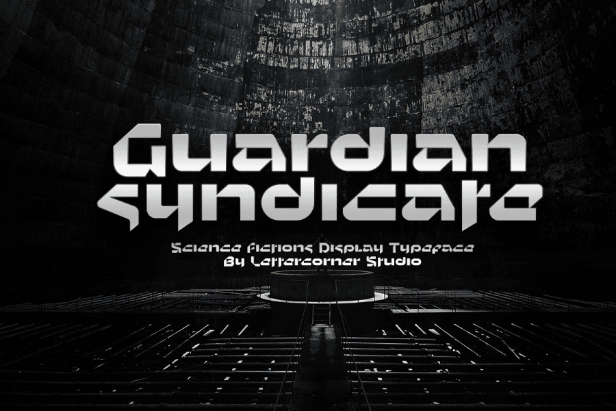 Guardian Syndicate Font · 1001 Fonts