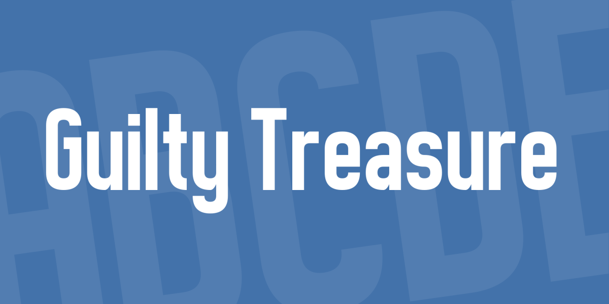 Guilty Treasure Font · 1001 Fonts