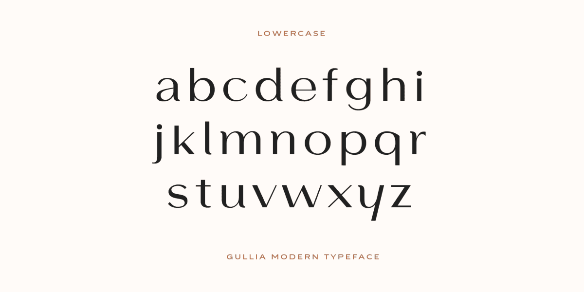 Gullia Font · 1001 Fonts