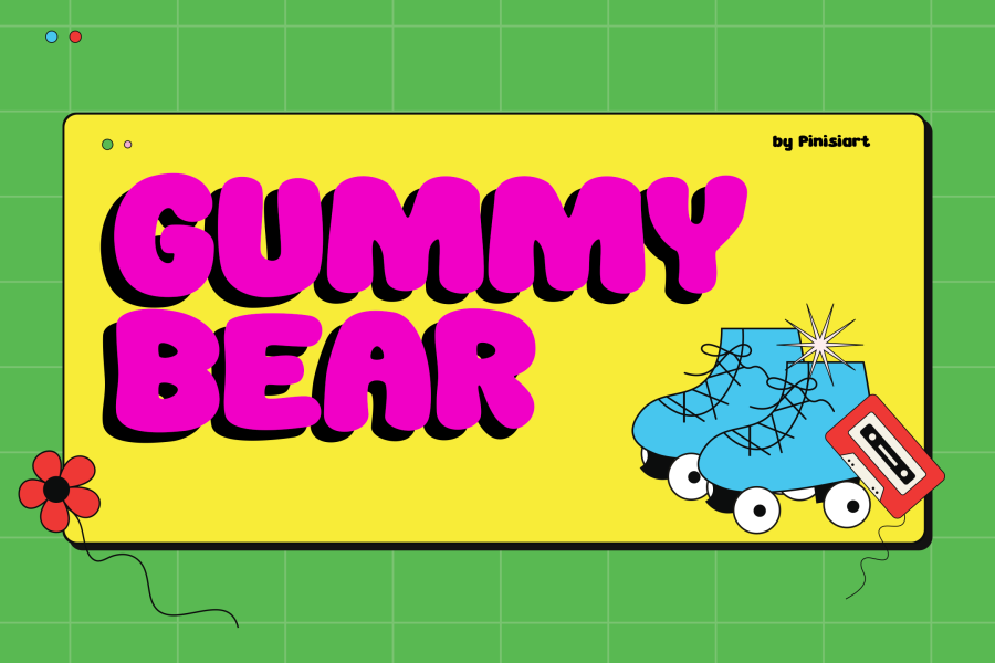 Gummy Bear Font · 1001 Fonts