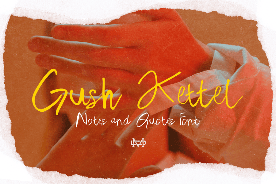 Gush Kettel Demo Font · 1001 Fonts