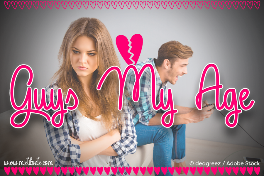 Guys My Age Font · 1001 Fonts