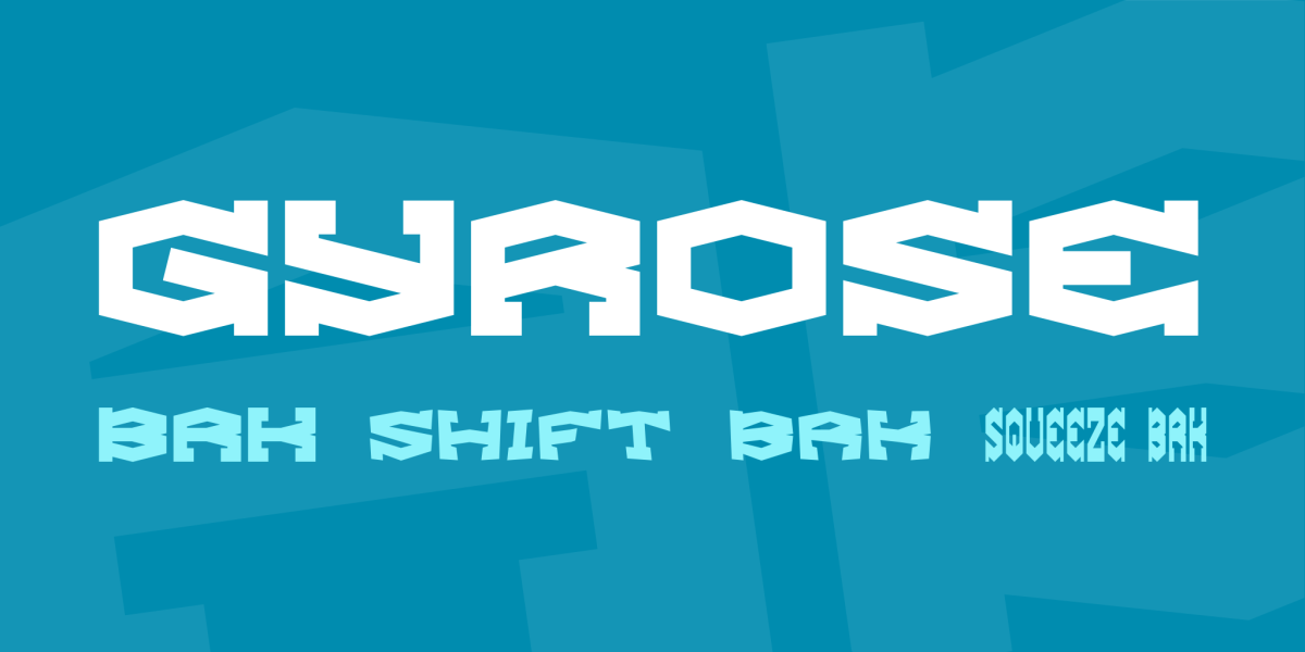 13 Free Hexagonal Fonts · 1001 Fonts